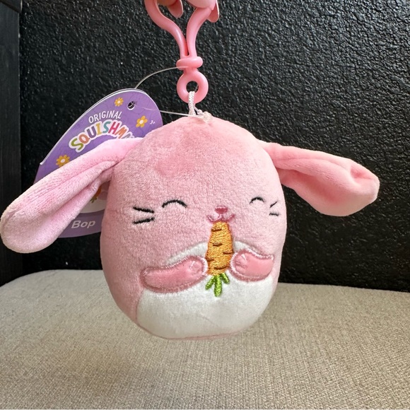 Squishmallows | Toys | 3 Bop The Bunny Clip Easter Squishmallows 224 ...